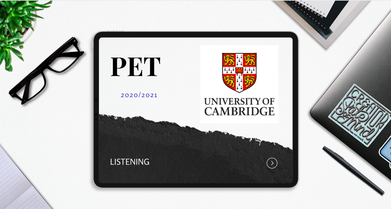 PET - Listening Part 1 | Genially