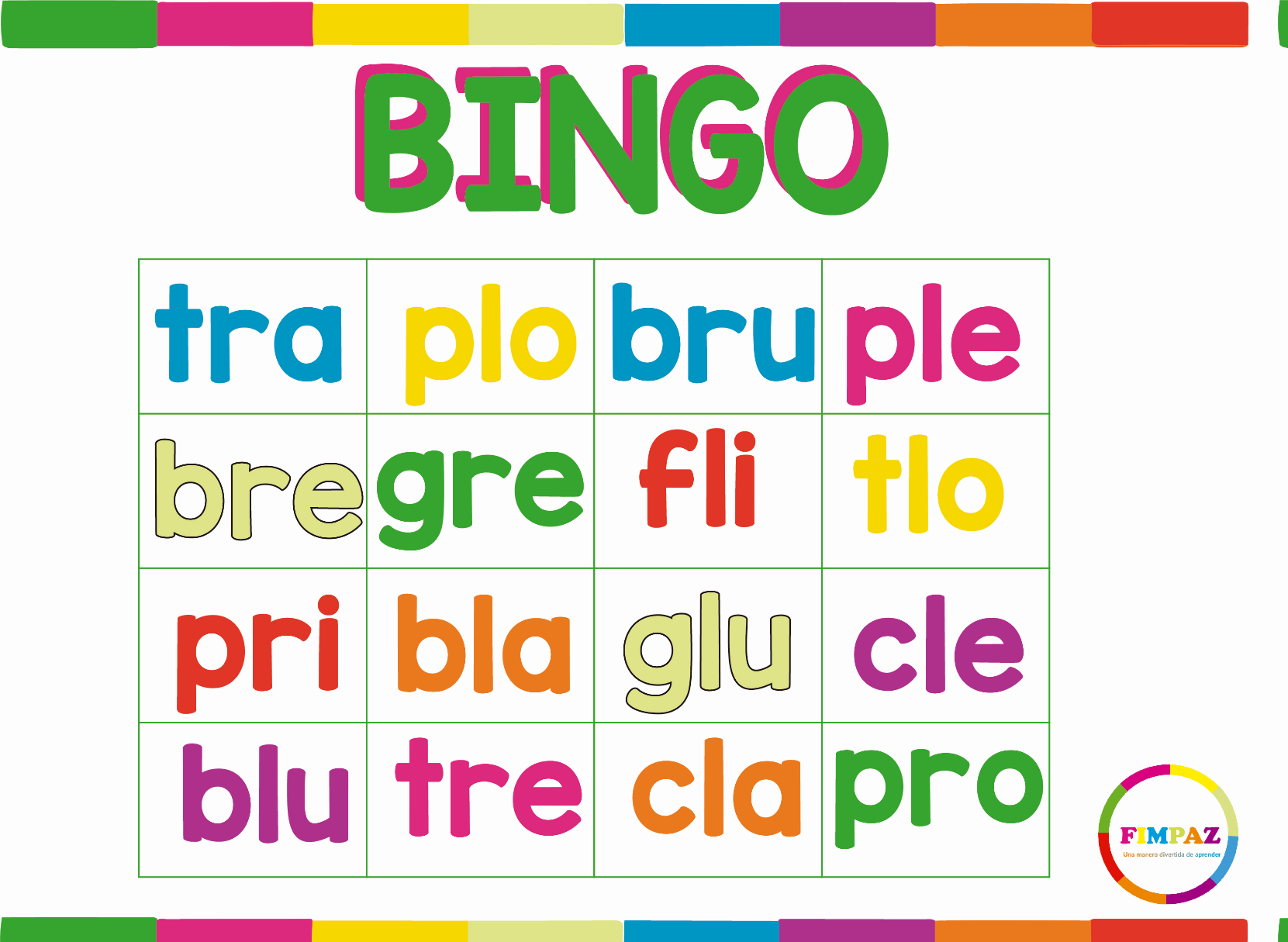 Tema 22.- Sílabas trabadas. | Genially