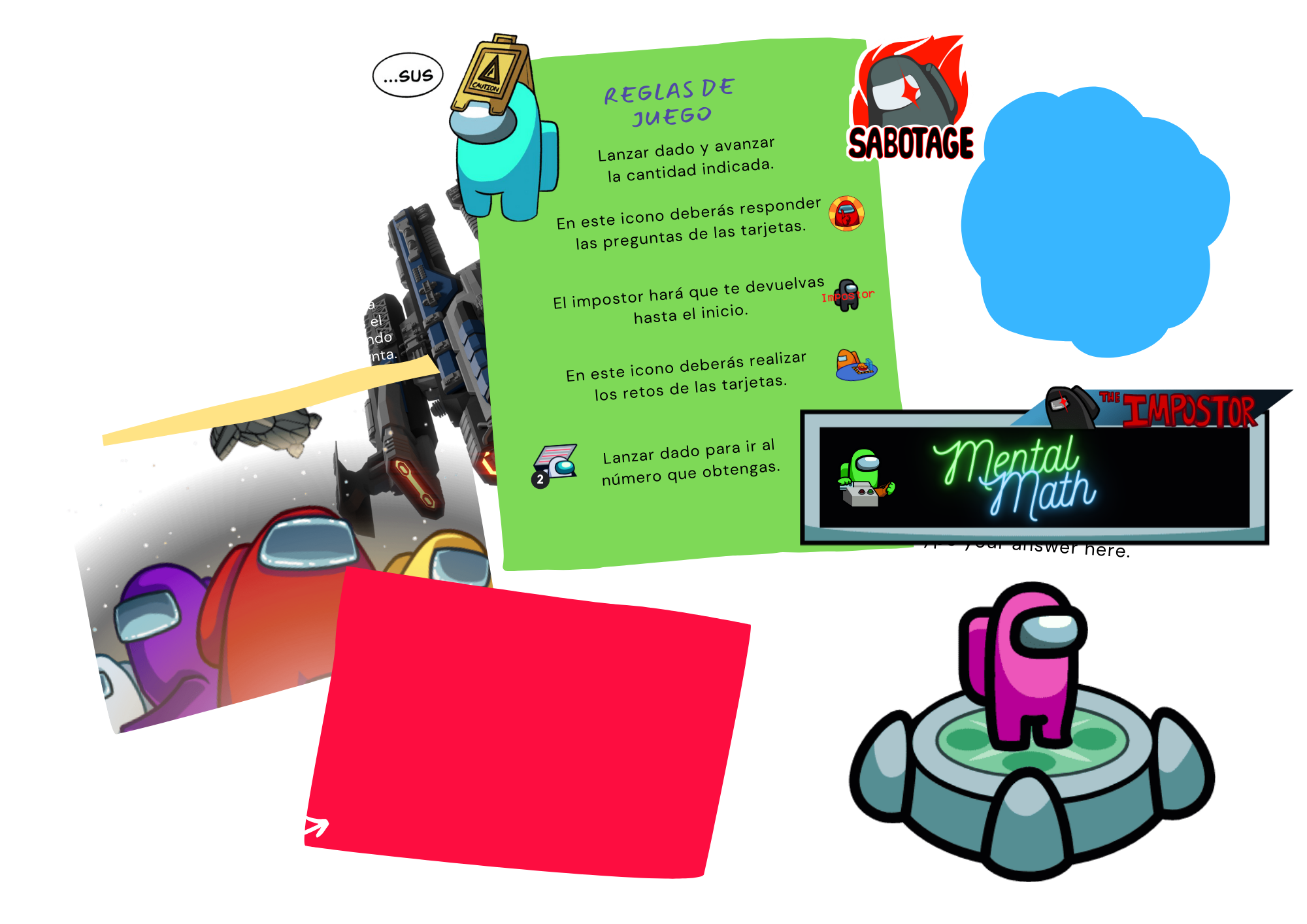 Mental Math Among us