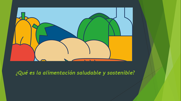 ALIMENTOS SALUDABLE Y SOSTENIBLE | Genially