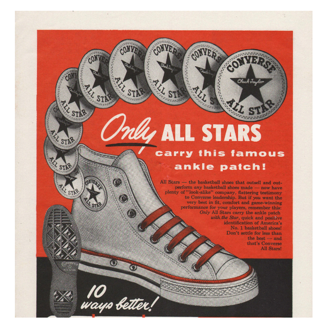 Converse ALL STAR - TIMELINE