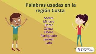 Modismos De la costa Ecuatoriana | Genially