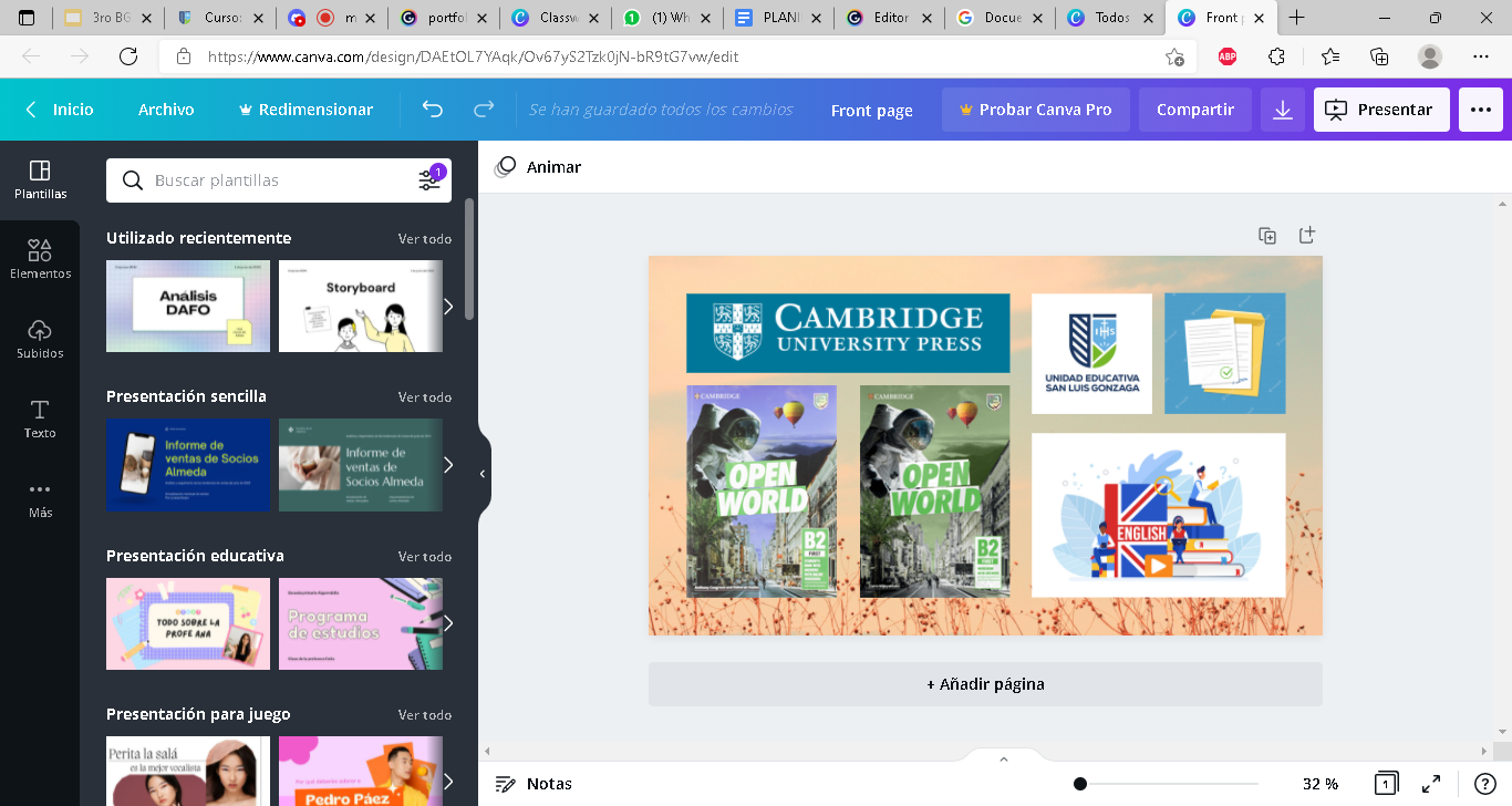 English Portafolio | Genially