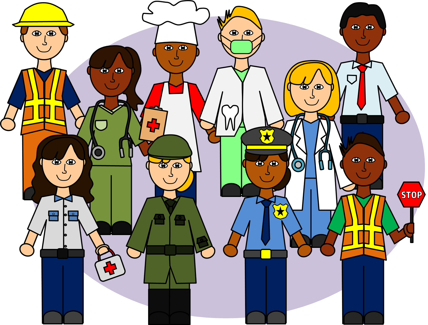 Community helpers | Genially