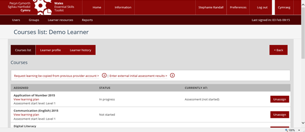 1. Learners login details | Genially