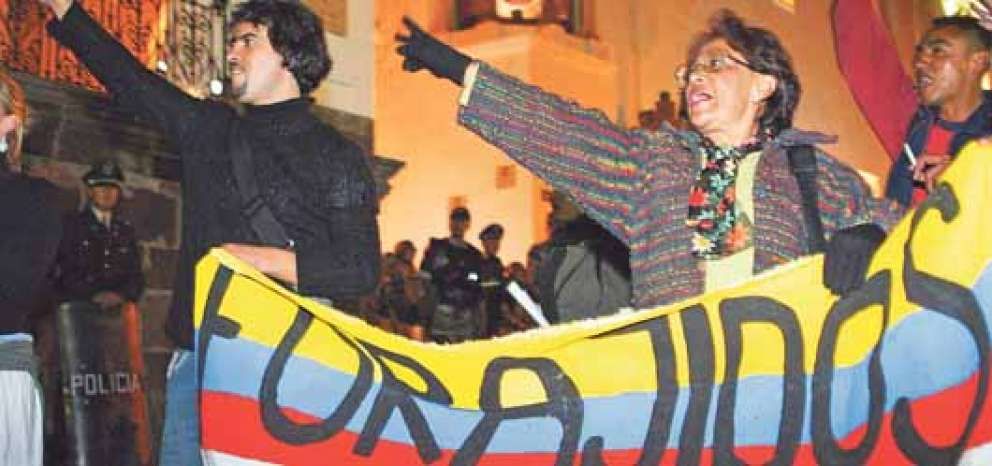 Ecuador la revuelta de los forajidos