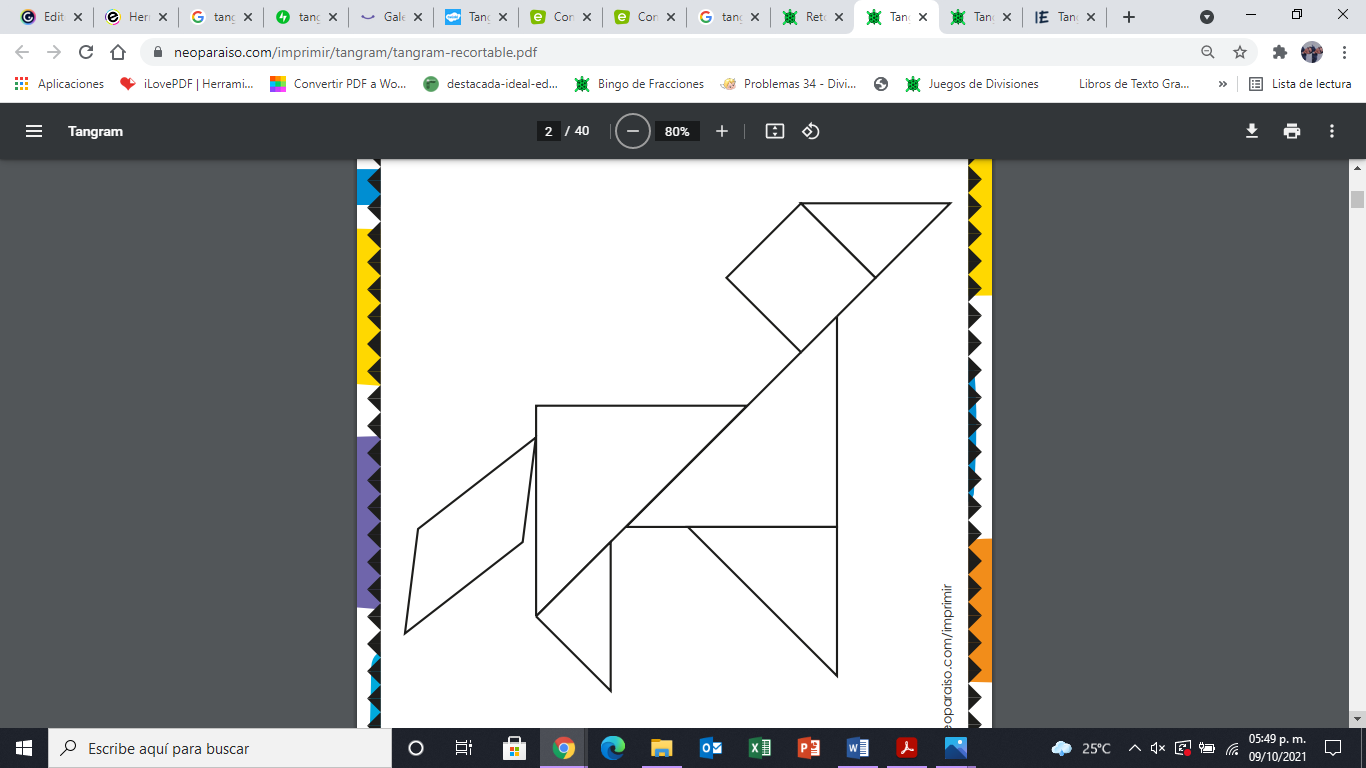 Tangram: Rompecabezas | Genially