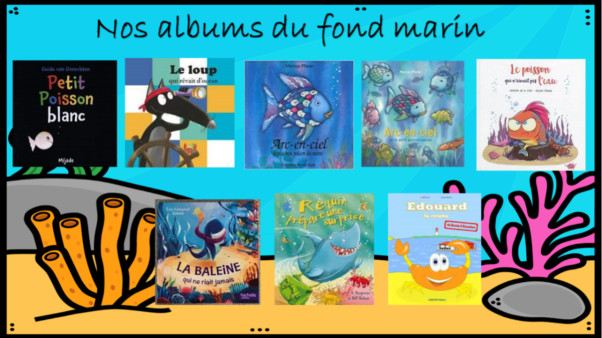 Les livres de fonds marins