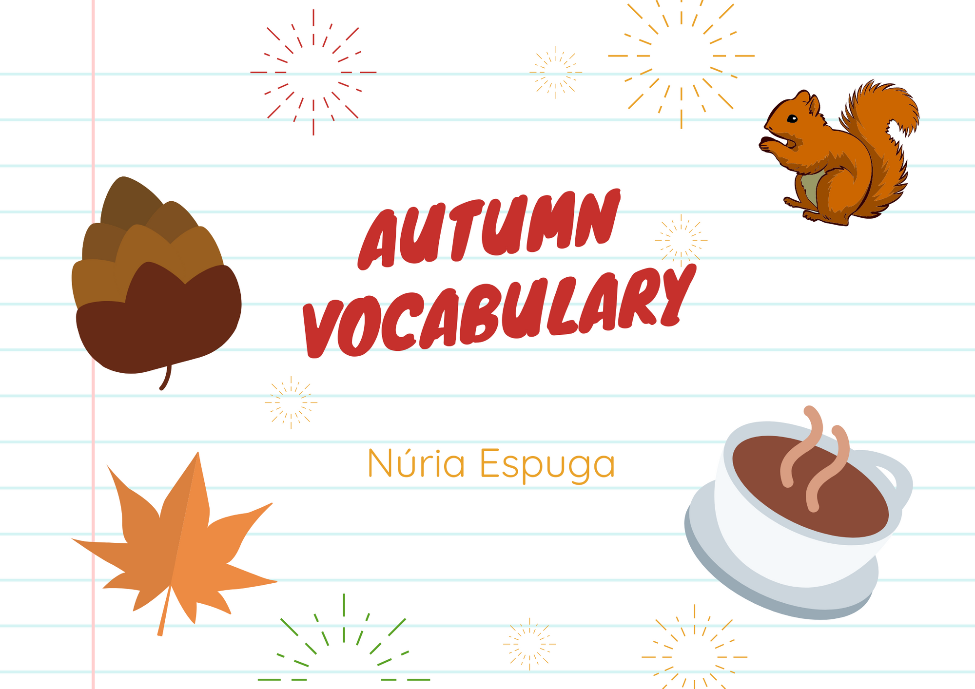Núria Espuga López - AUTUMN VOCABULARY - | Genially