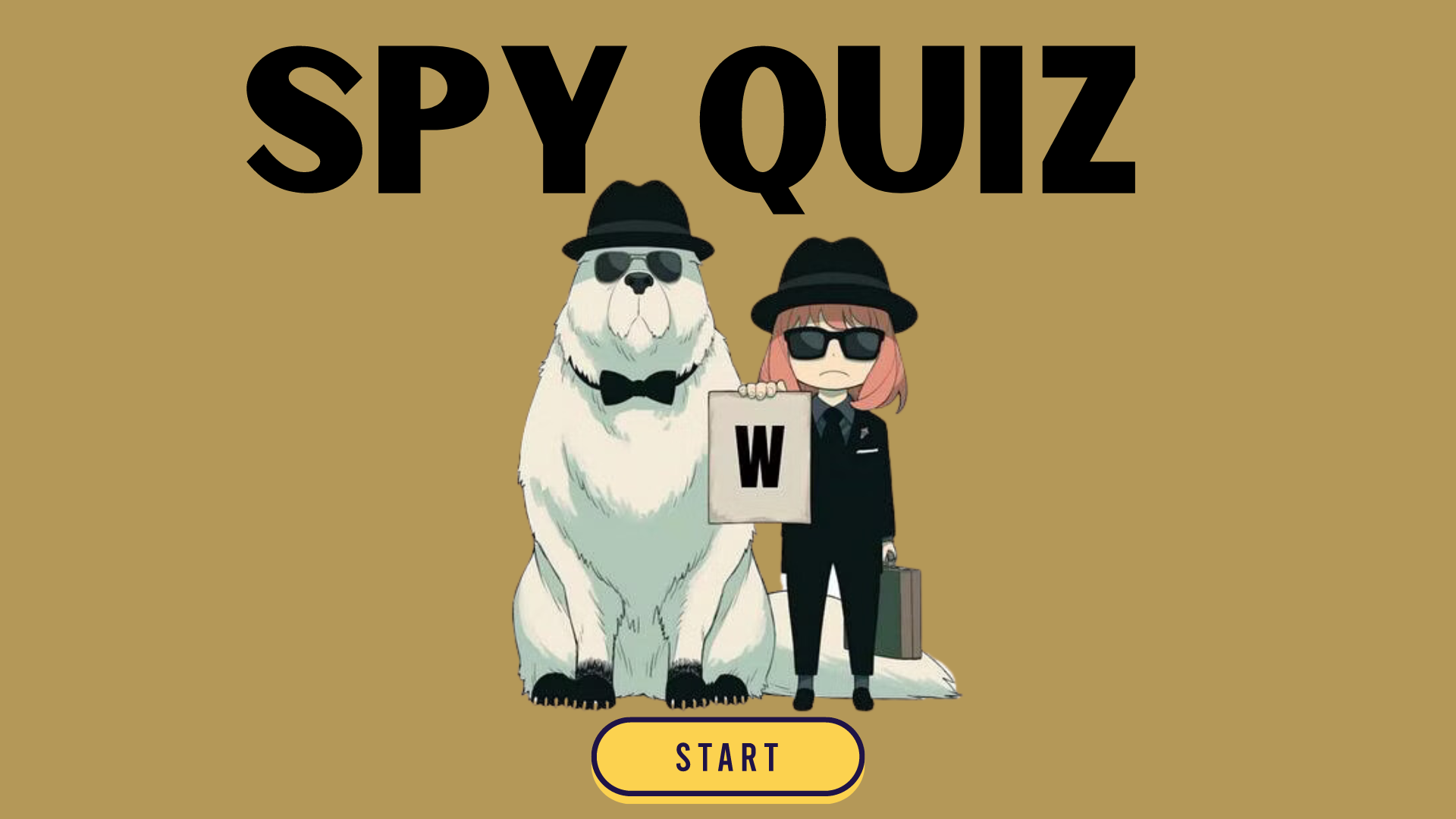 Spy QUIZ