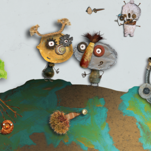 Atelier confiné : à la manière de Christian Voltz | Genially