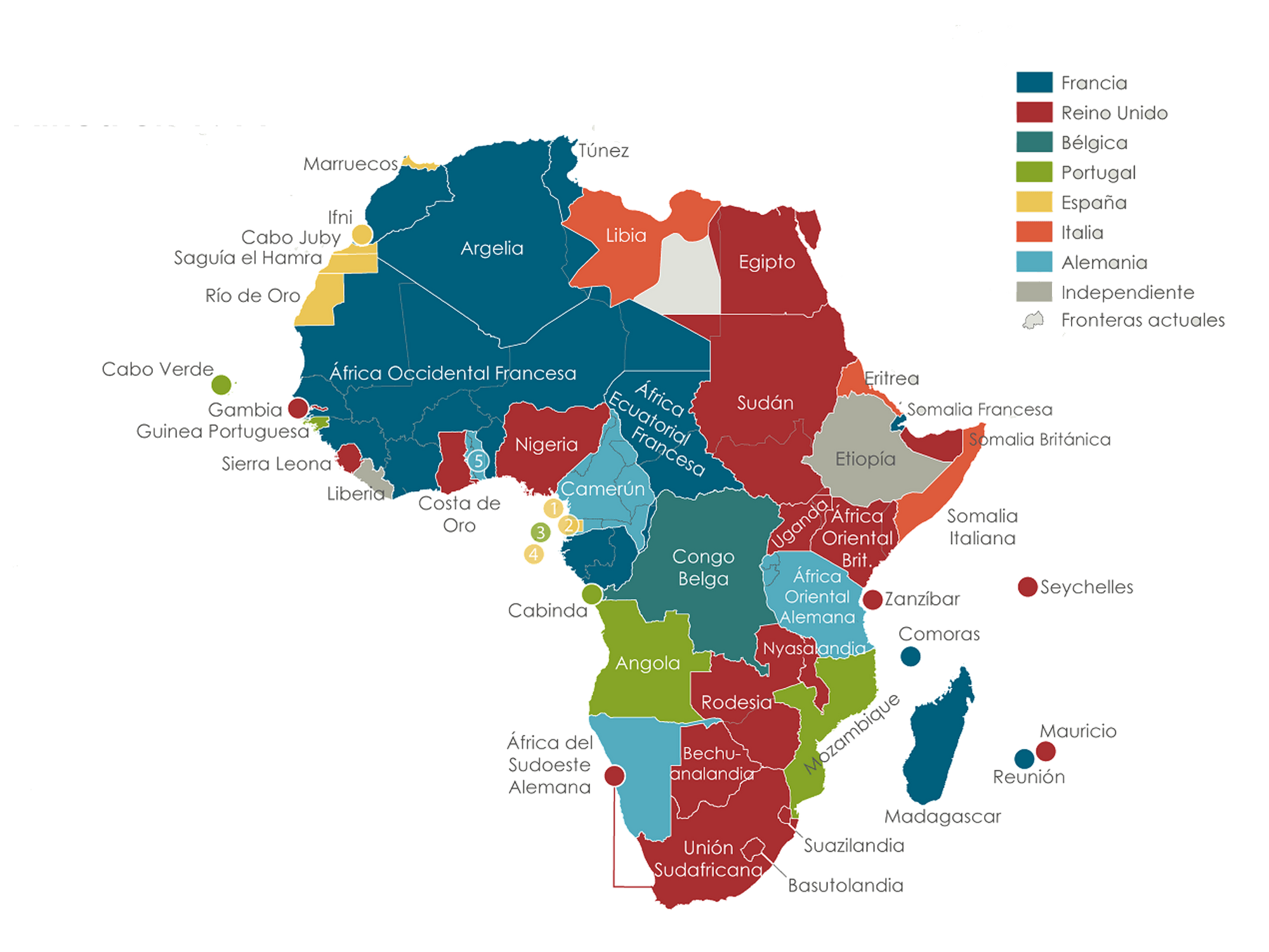 Neocolonialismo-Infografía | Genially