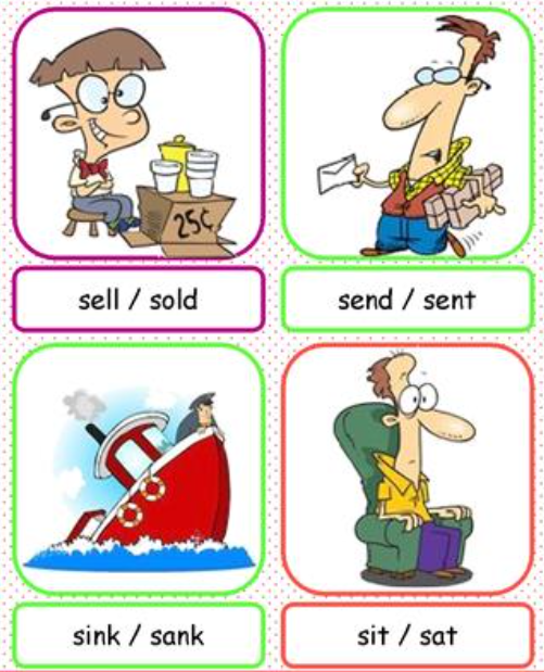 Irregular verbs quiz #1 | Genially