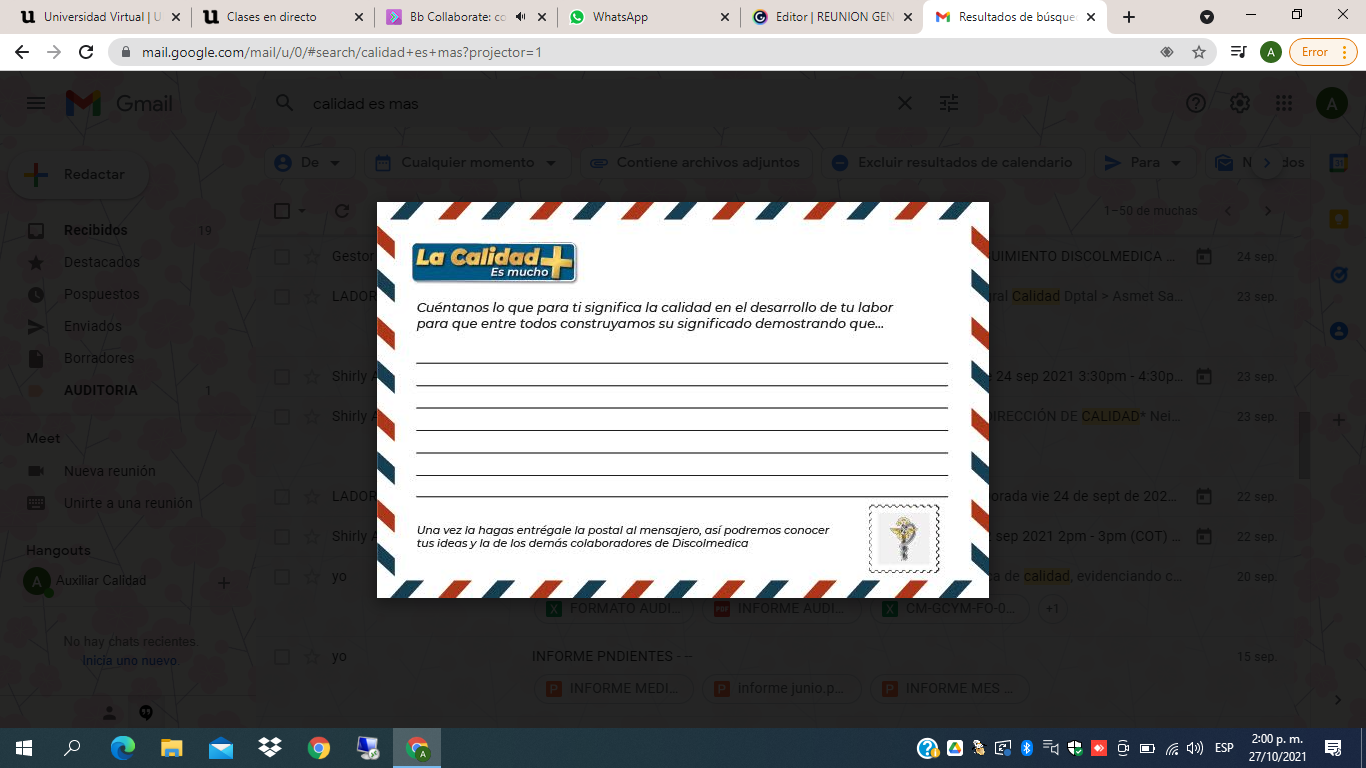 REUNION GENERAL | Genially