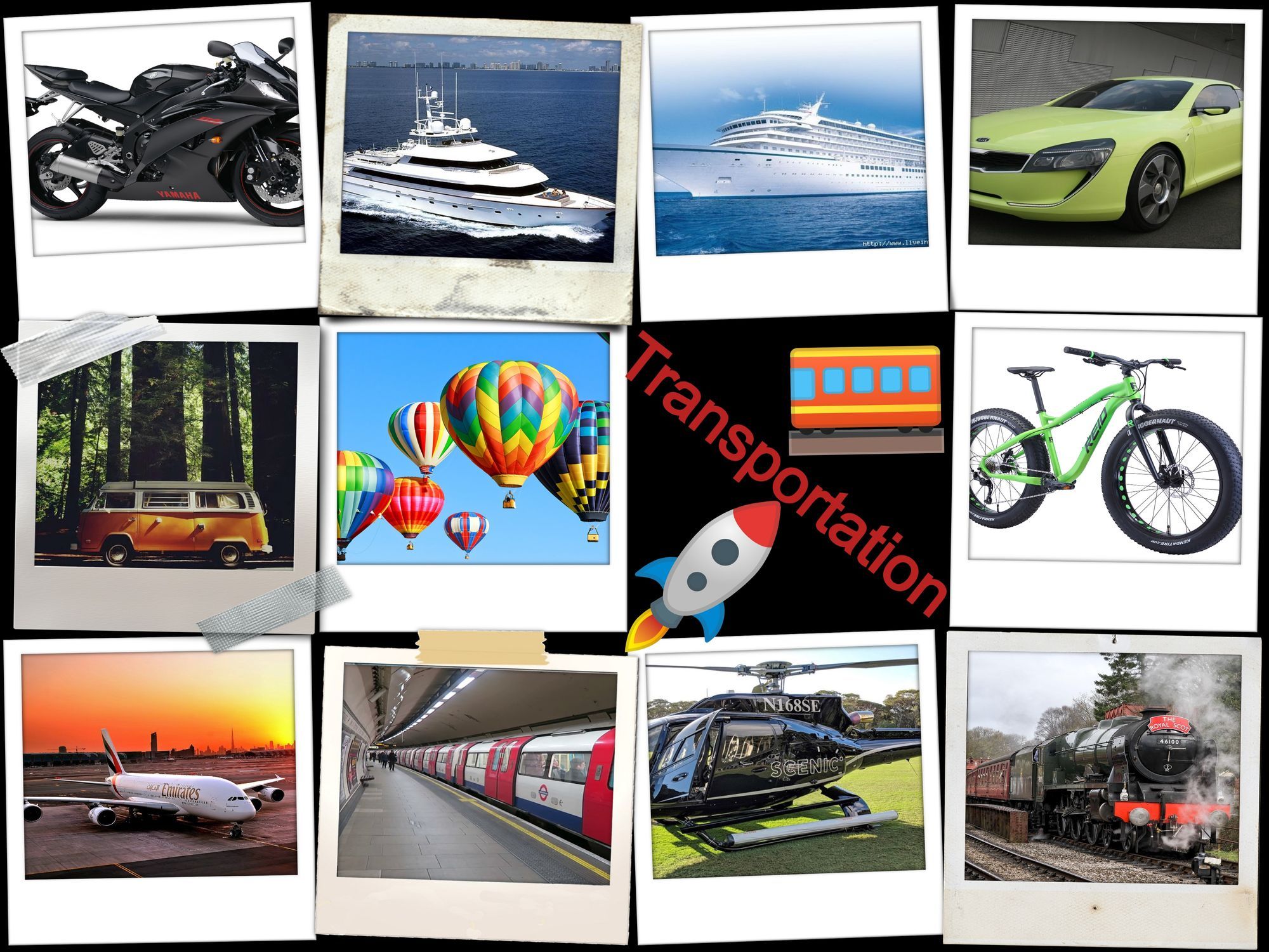 Means of transport | Genially