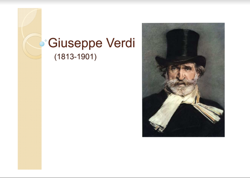 Giuseppe Verdi Vita | Genially