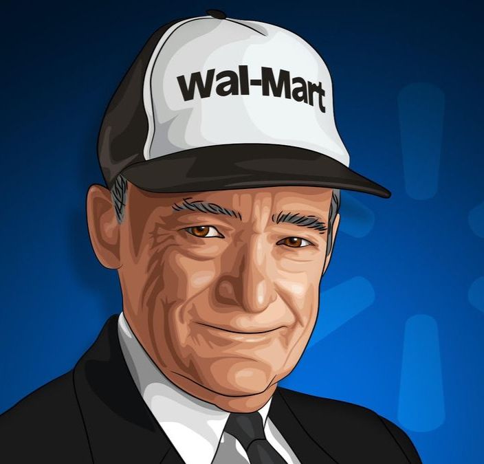 Infografía Samuel Moore Walton. | Genially