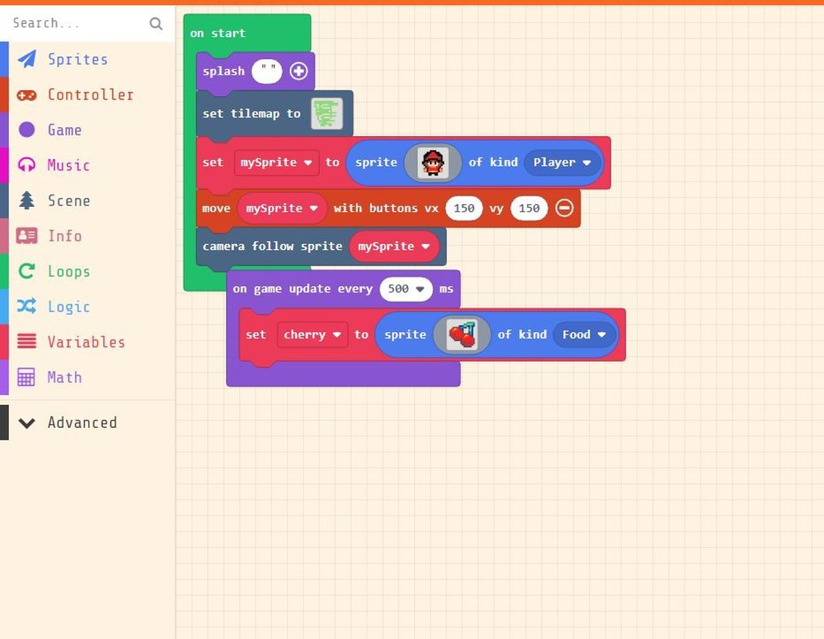 Programación videojuegos MakeCode Arcade | Genially