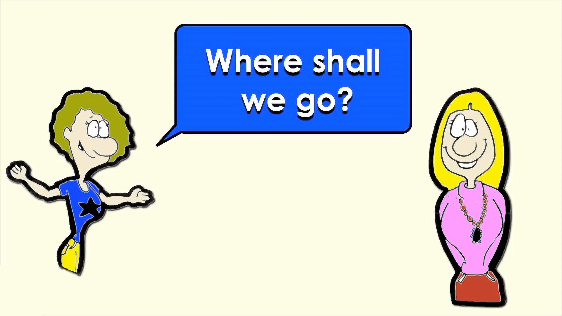 Conversation Practice - shall | Genially