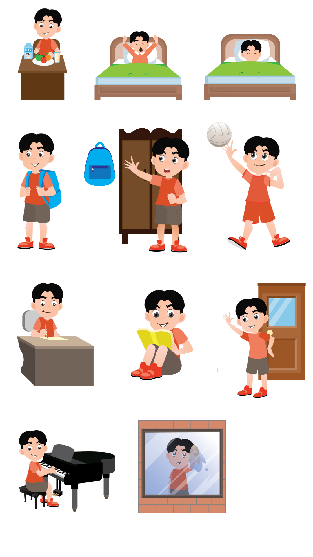 Present Simple/Daily Routine | Genially