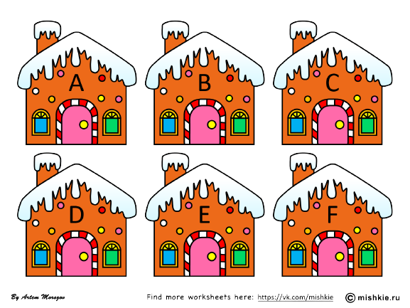 Gingerbread Houses ABC | Genially