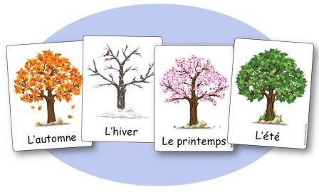 Les saisons et mois de l'année | Genially