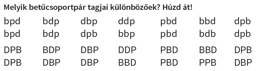 Gyakorlás b-p | Genially