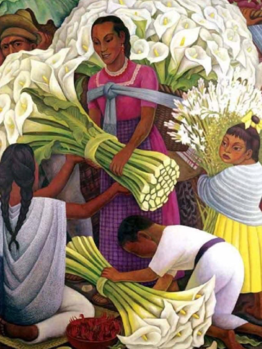 Diego RIVERA - La Vendedora de Flores | Genially
