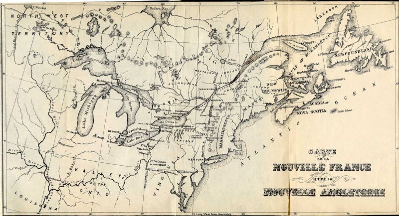La Nouvelle France en 1745
