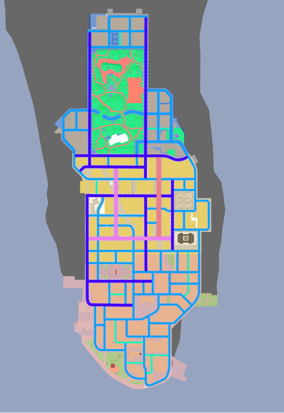 New Yellow City - Taxi Chaos Interactive Map | Genially