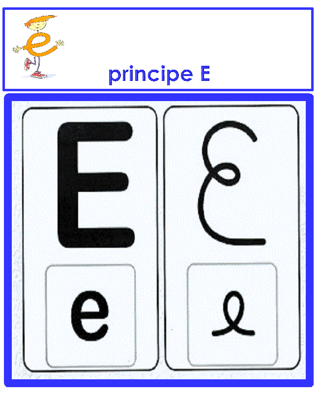 Lecto-escritura "La vocal E" | Genially