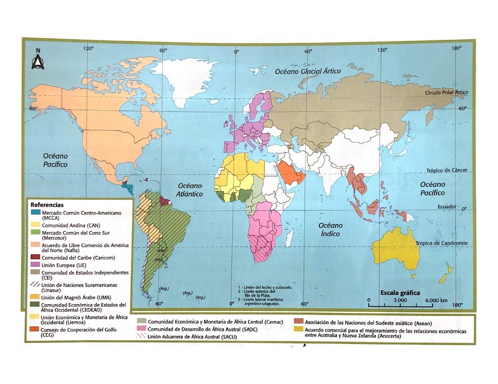 Los Principales Bloques Regionales | Genially