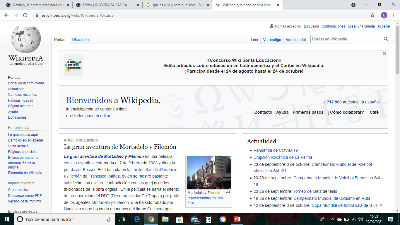 wiki infografia