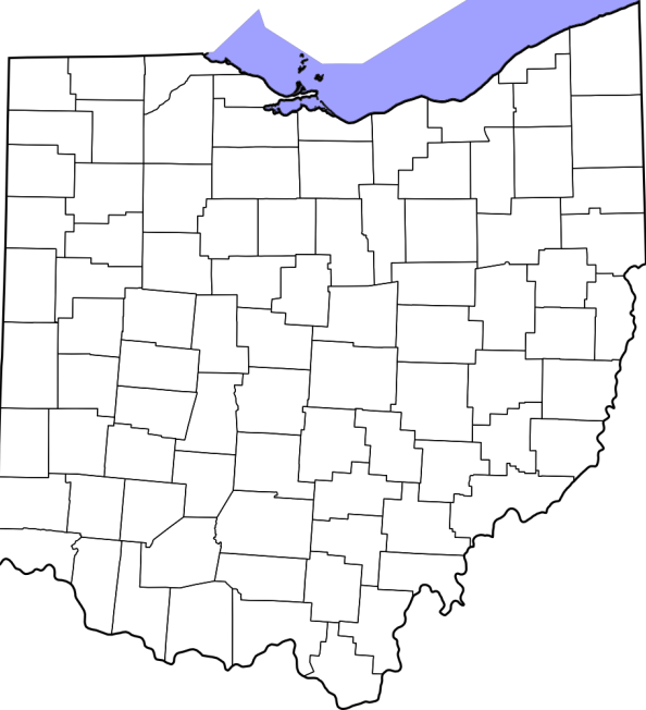 Ohio Counties Map