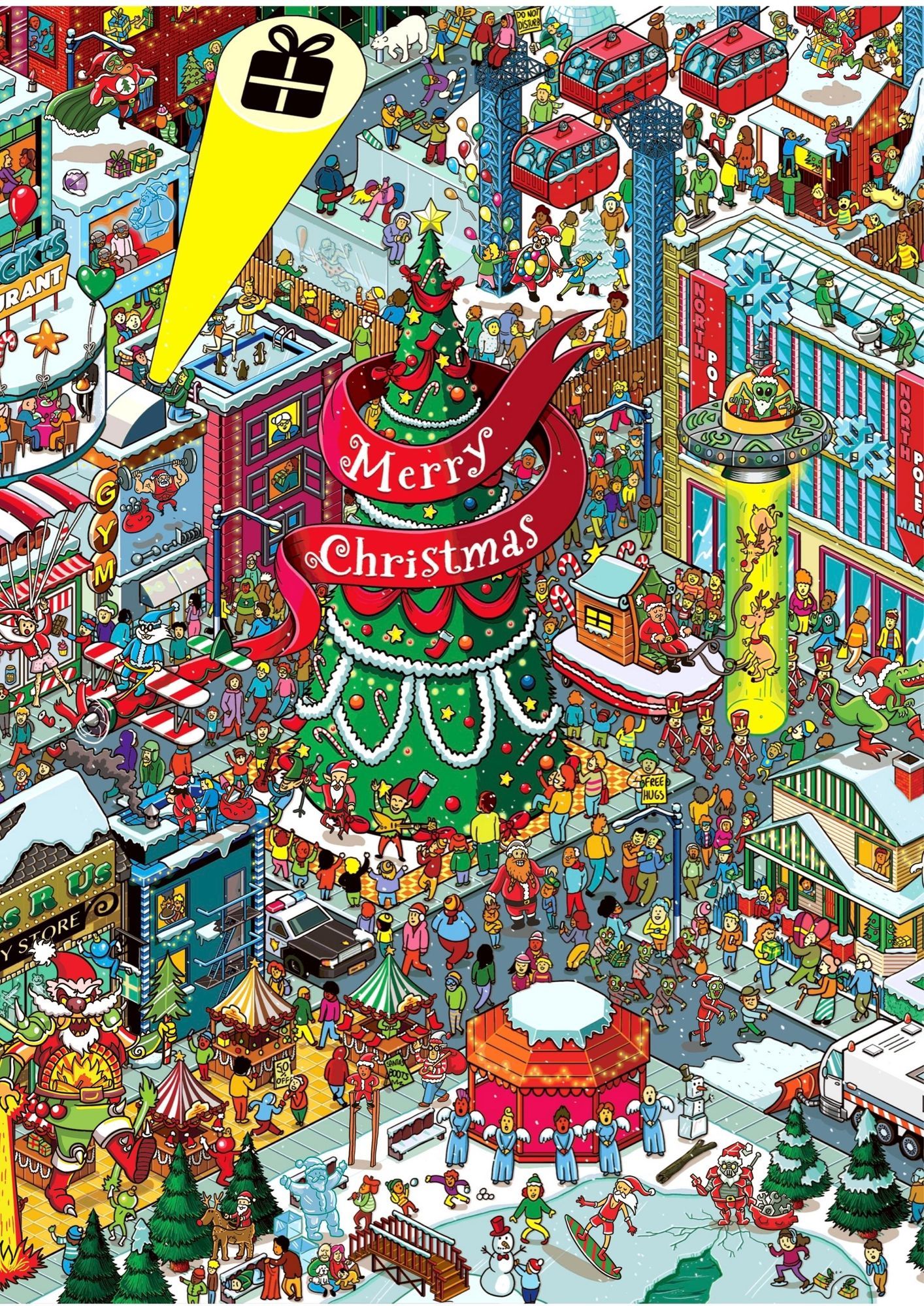 Find Santa! | Genially