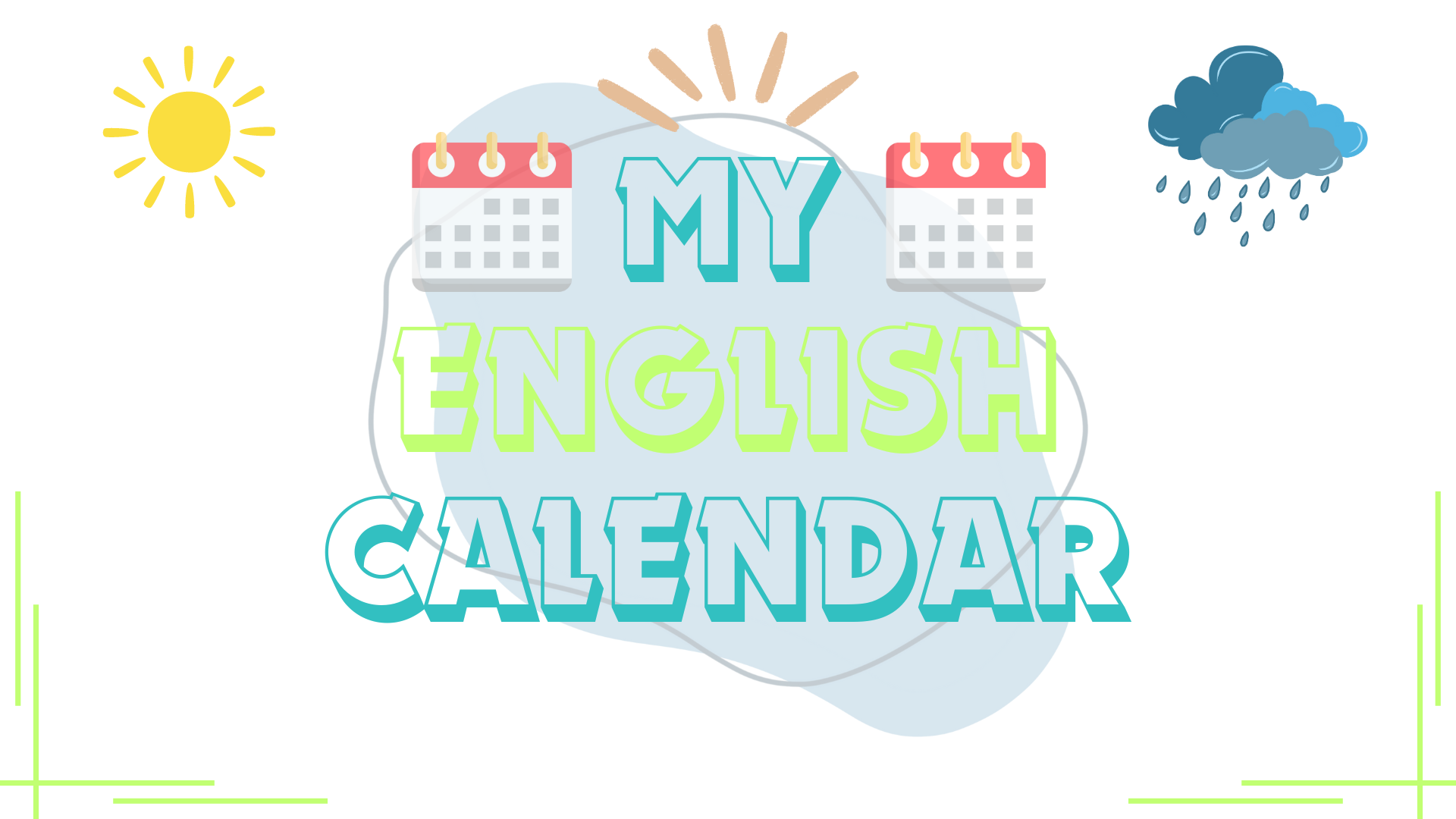 english calendar | Genially