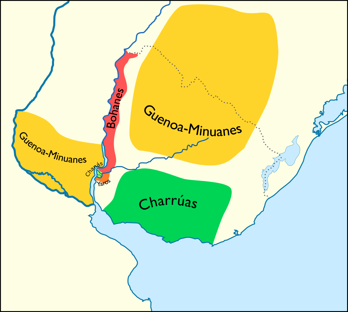 LOS CHARRÚAS | Genially