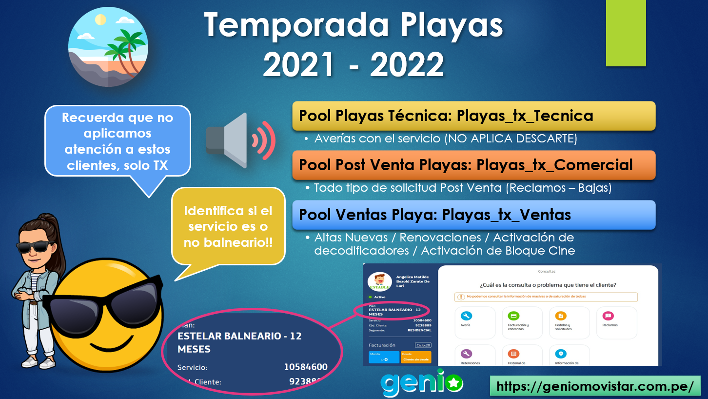 TEMPORADA PLAYAS 2021-2022 | Genially