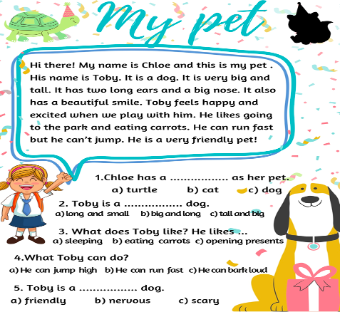 Reading 1 grade | Genially