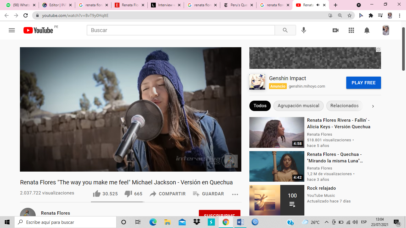 INFO RENATA FLORES | Genially