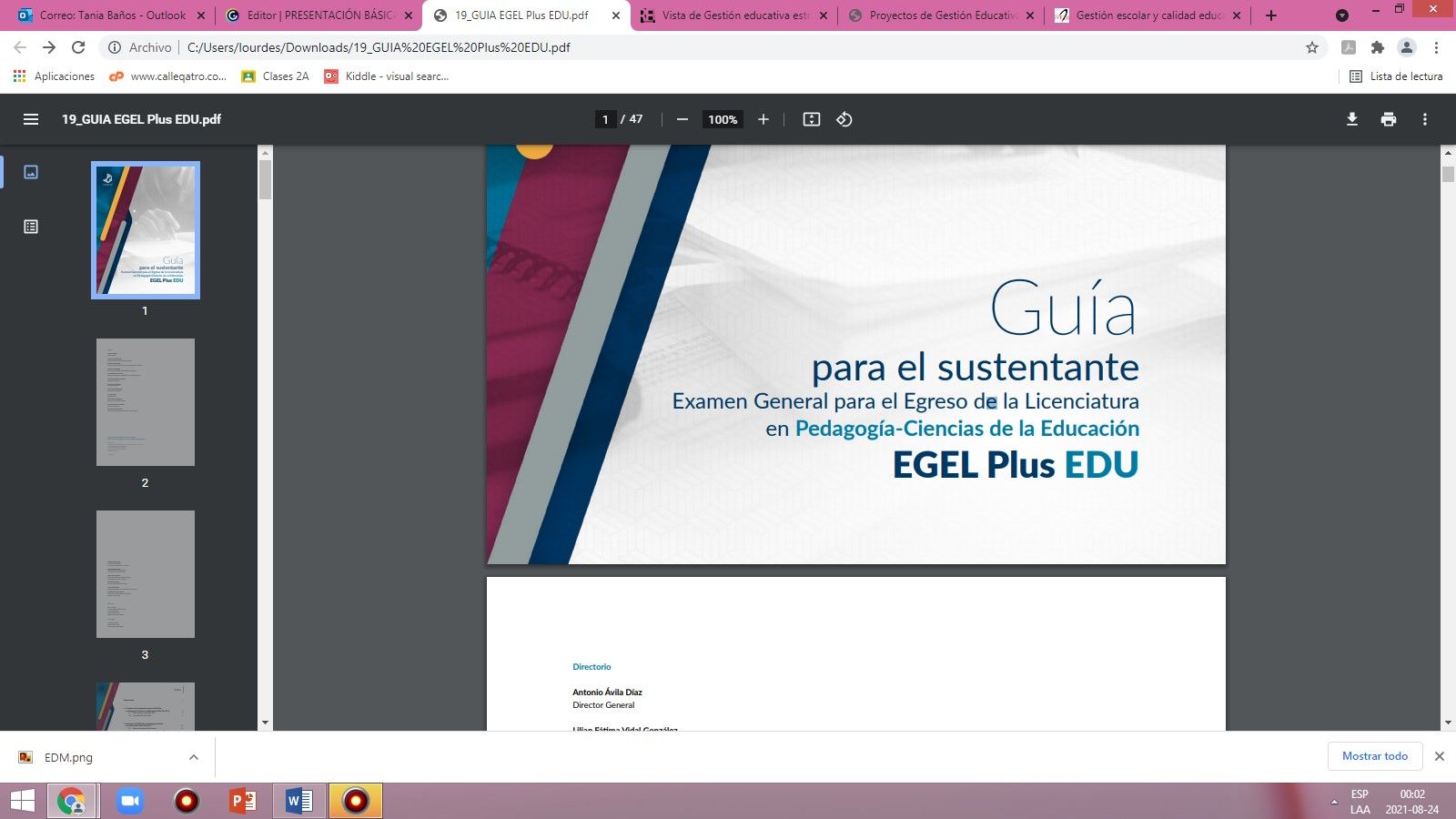 Ejecución de procesos didácticos. | Genially