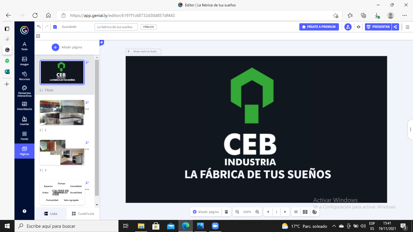 La fabrica de tus sueños | Genially