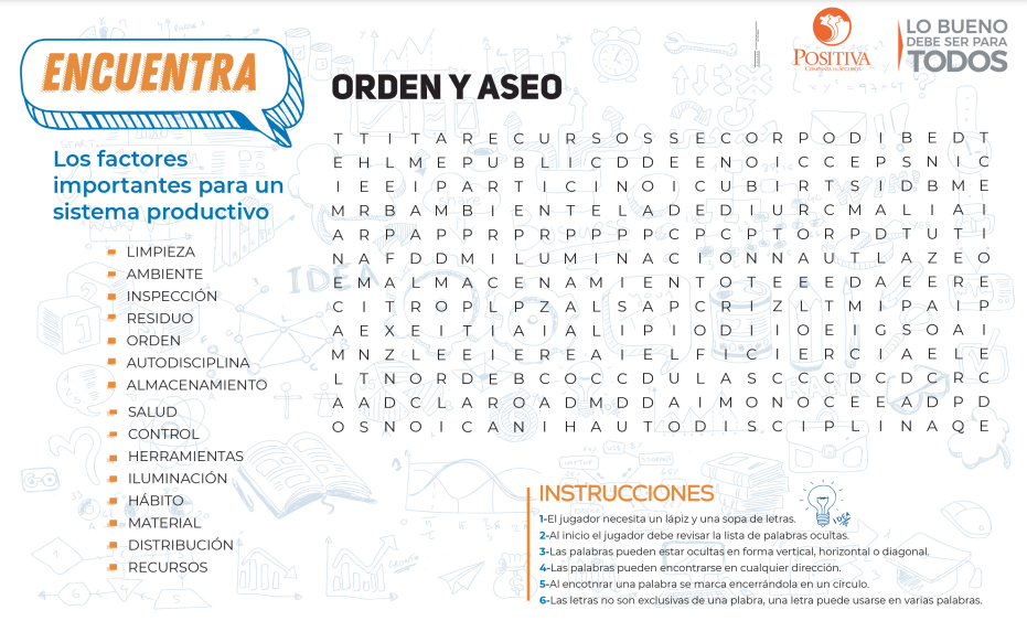 SOPA DE LETRAS | Genially