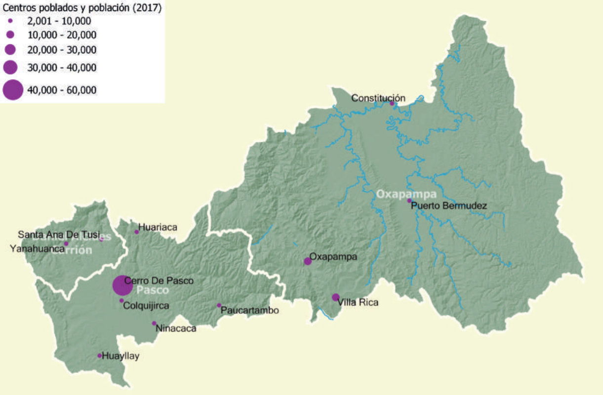 Mapa Cerro de Pasco | Genially