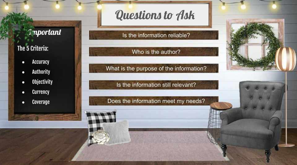 Performance Assessment: Evaluating Sources | Genially