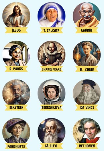 Project: Characters from the past | Genially