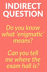 Indirect Question Activity | Genially