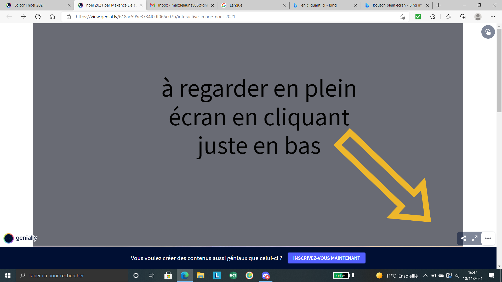 noël 2021 | Genially