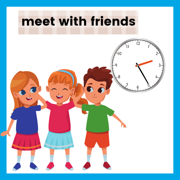 Daily Routine + time | Genially