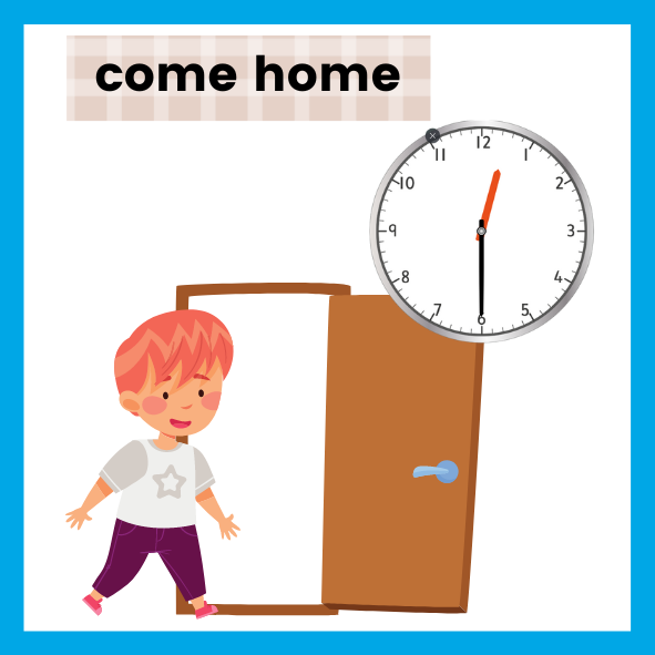 Daily Routine + time | Genially